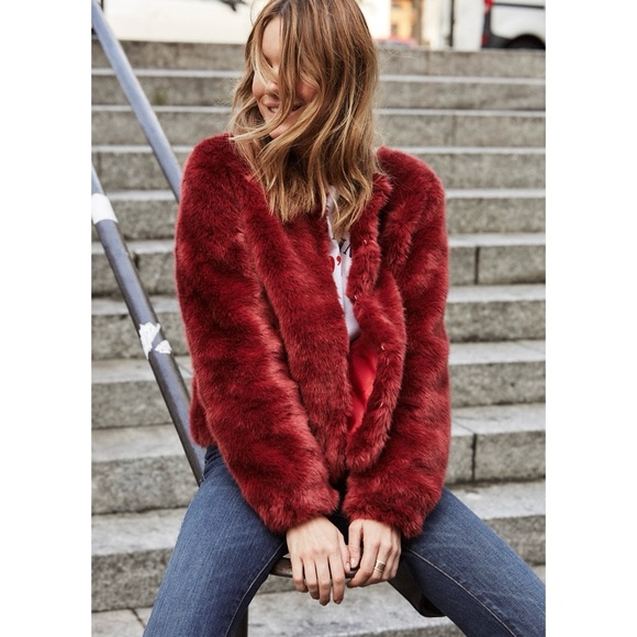 Sezane | Jackets & Coats | Sezane Lio Faux Fur Coat | Poshmark